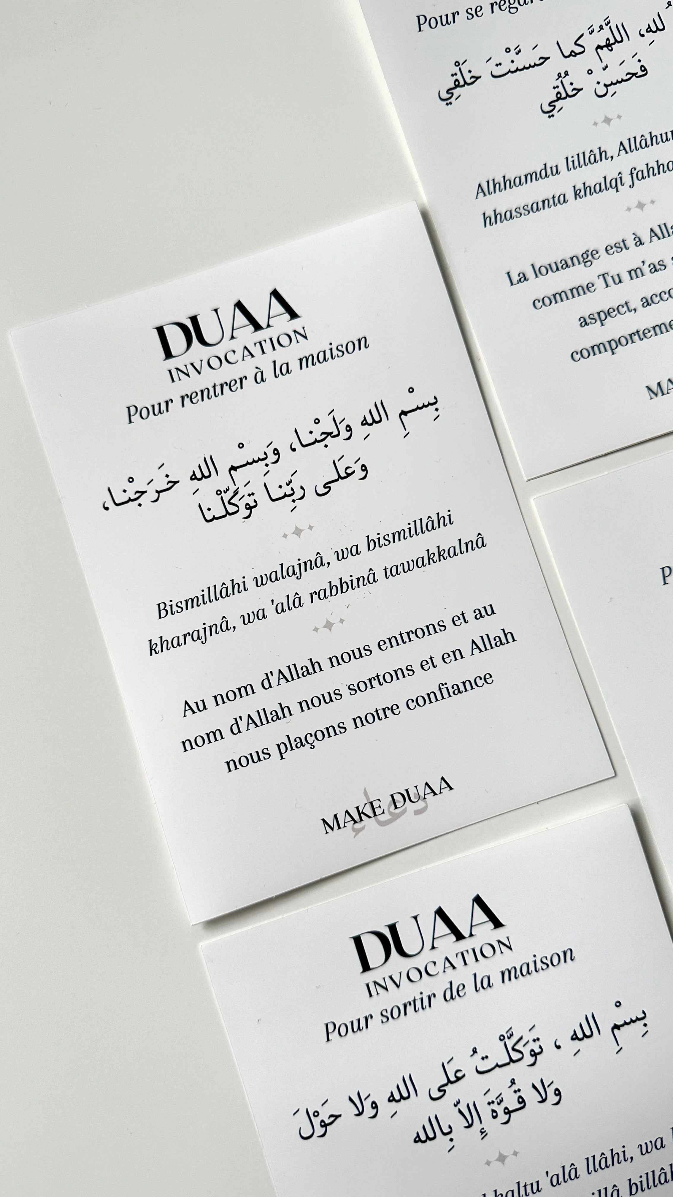 Stickers individuels (Pack daily) – MAKE DUAA